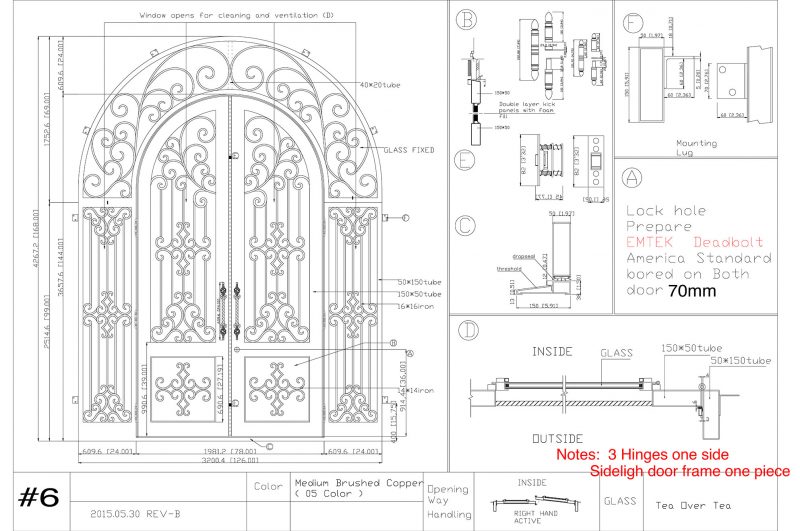 Order Custom Iron Door Designs | Precise Iron Doors