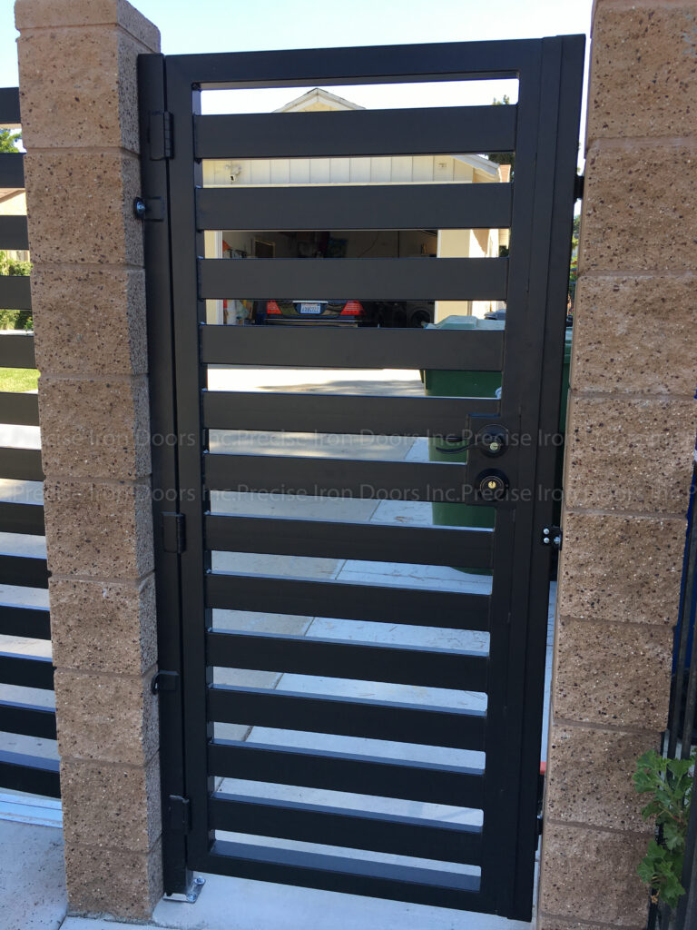 Dutch Gothic Single Entry Iron Gate