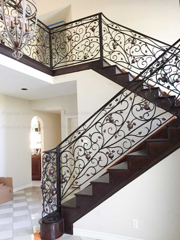 Trending Stair Railings Designs to Watch in 2024 - Precise Iron Doors
